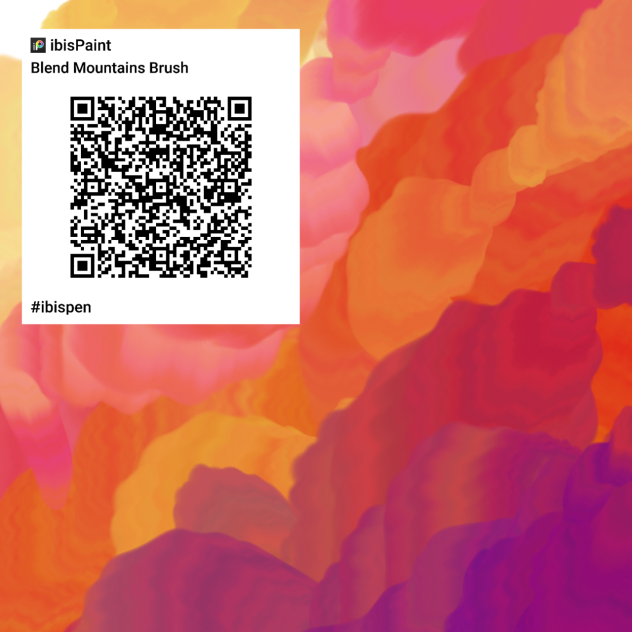 Blend Mountains Brush - ibisPaint