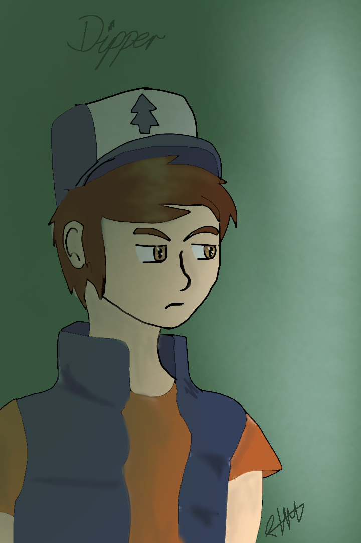 Dipper Pines (Human) - ibisPaint
