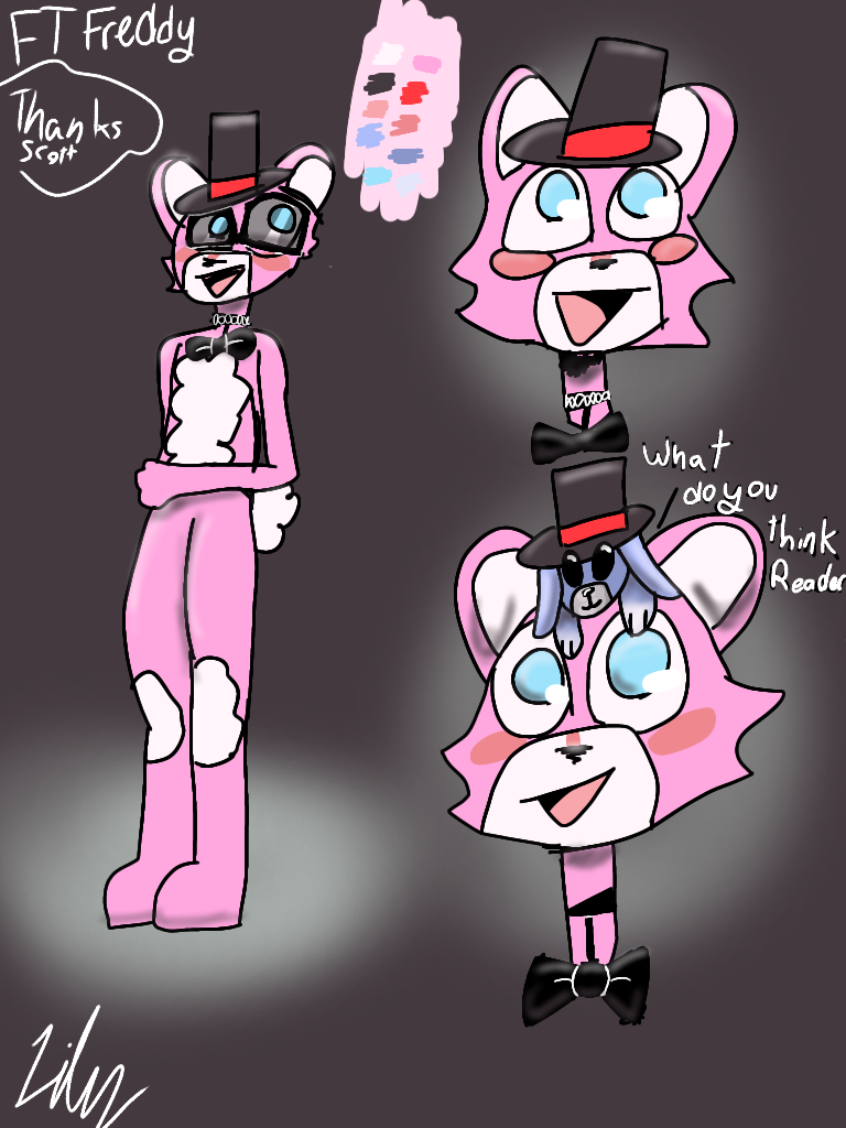 FunTime Freddy Character Sheet - ibisPaint