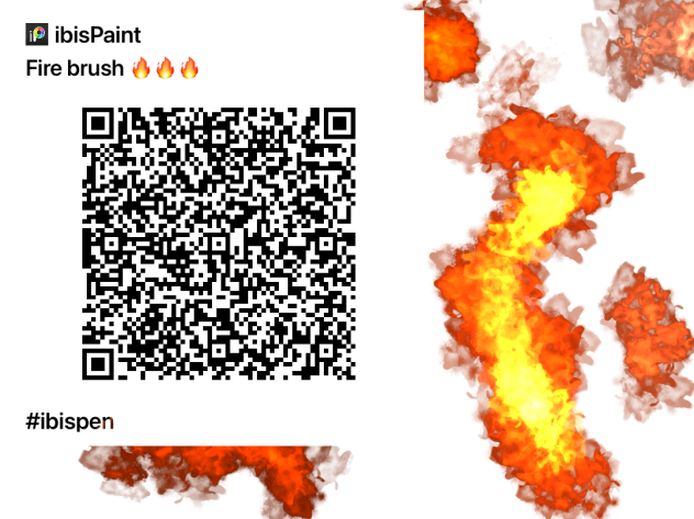 Fire brush 🔥 - ibisPaint