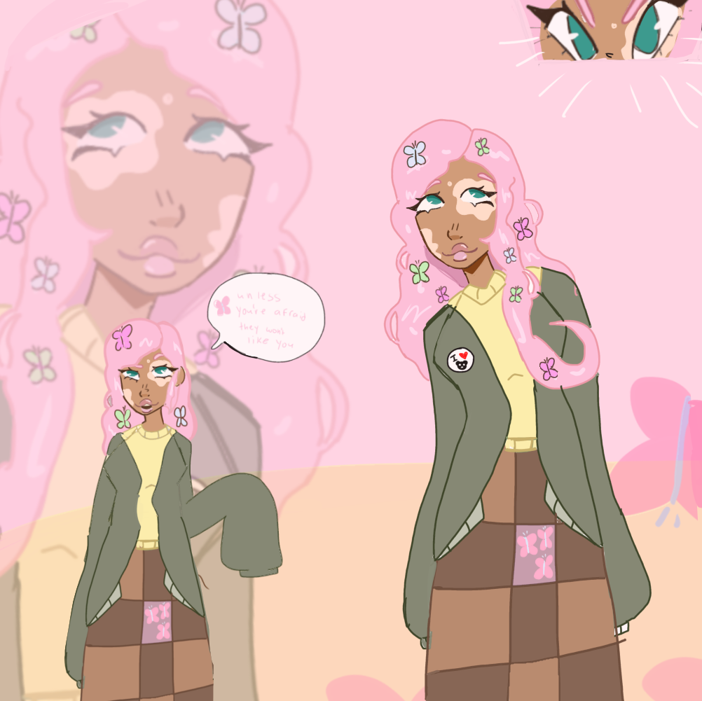 Flutter shy - ibisPaint