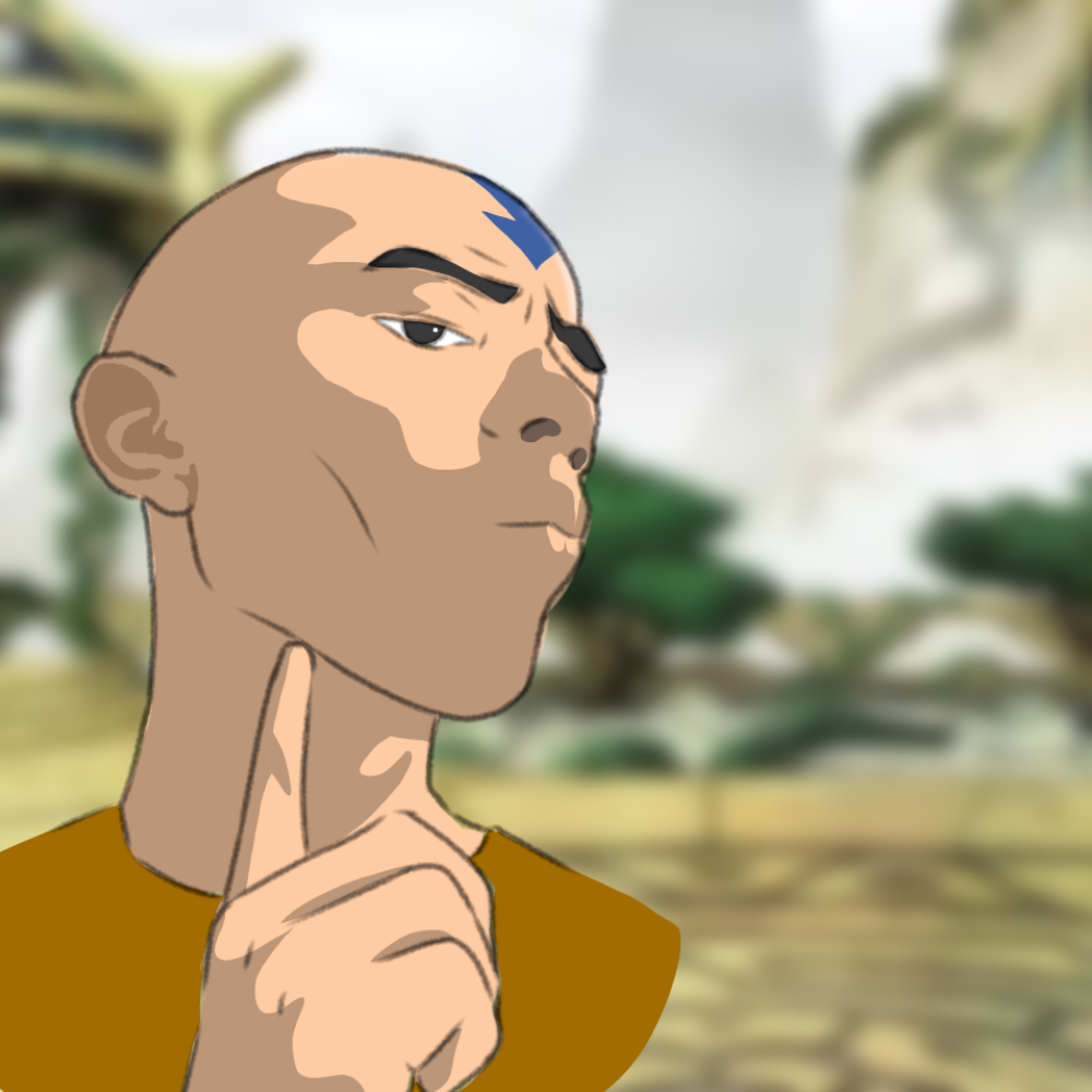 Gordon Cormier ( Aang ) - ibisPaint