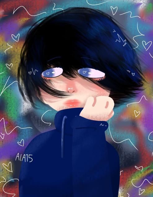 looking into darkness.. - ibisPaint