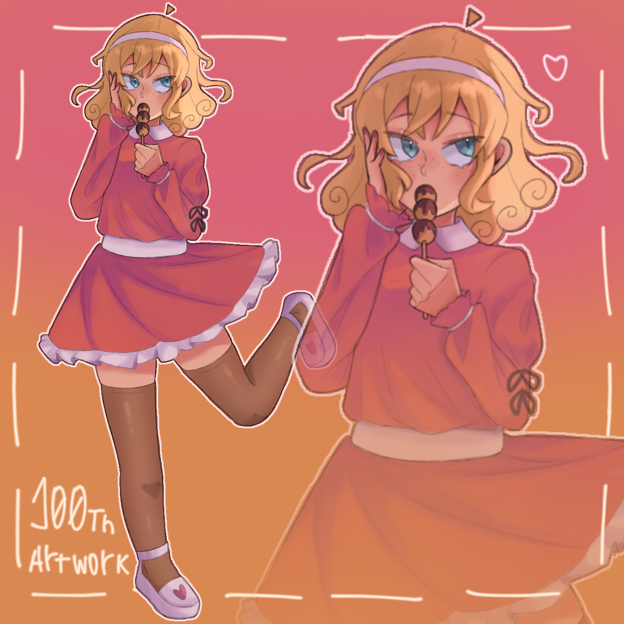 my 100th artwork here!!🎨 - ibisPaint