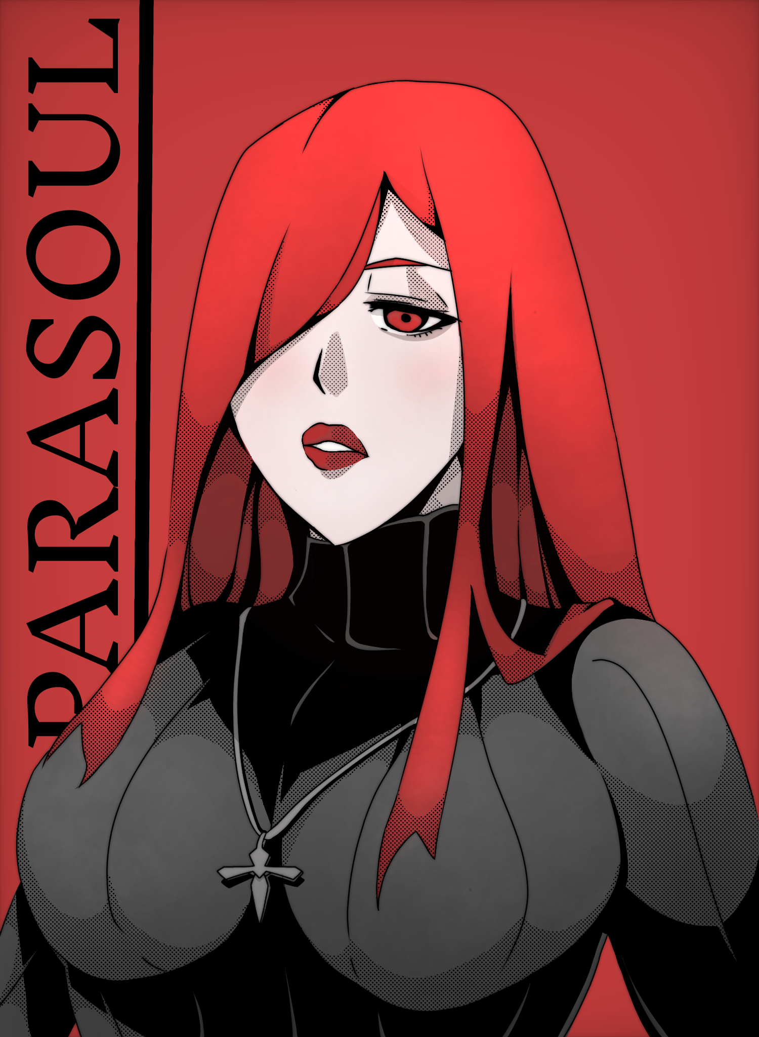Parasoul, Skullgirls - ibisPaint