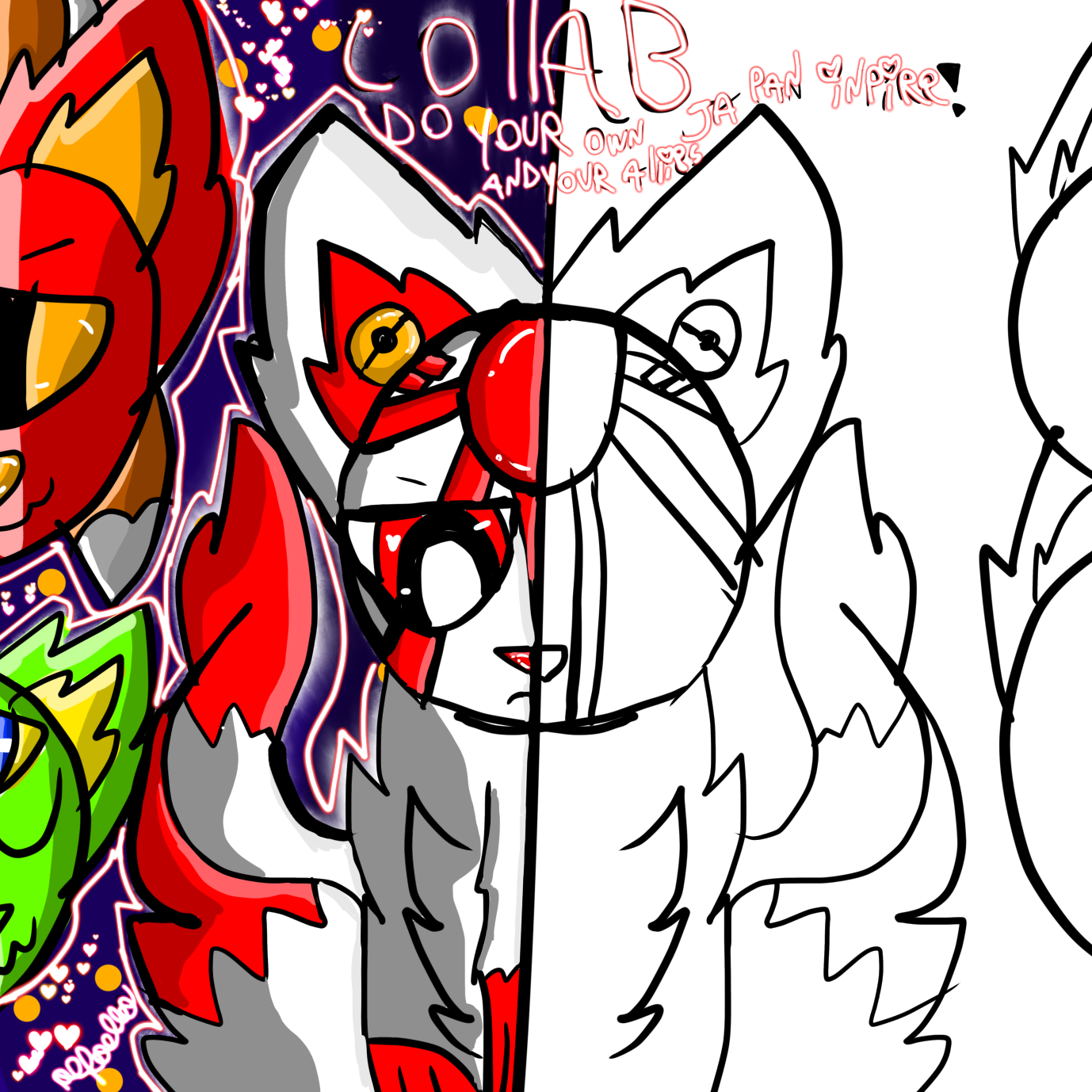 Japan collab uwu - ibisPaint