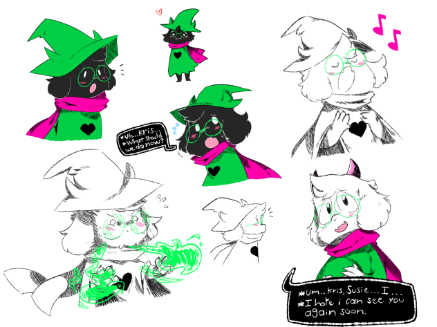 Ralsei Doodles - ibisPaint