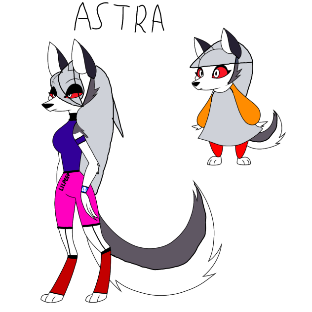 Astra the hellhound - ibisPaint