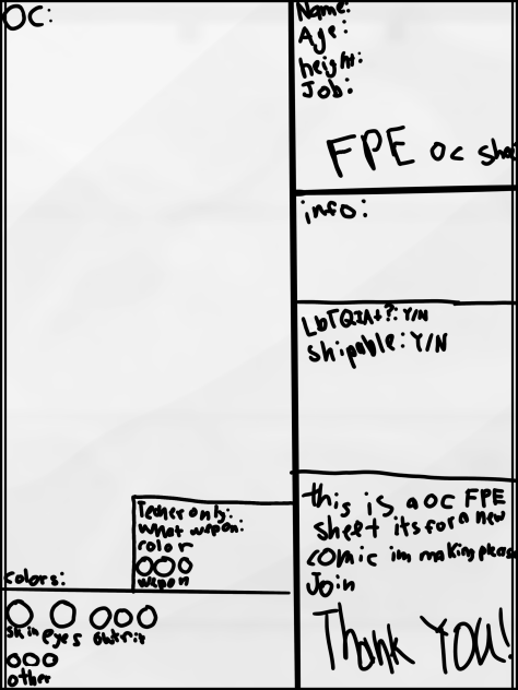 FPE a new school oc sheet - ibisPaint