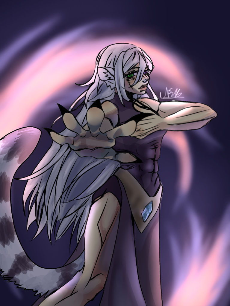 My oc in Jojo artstyle - ibisPaint