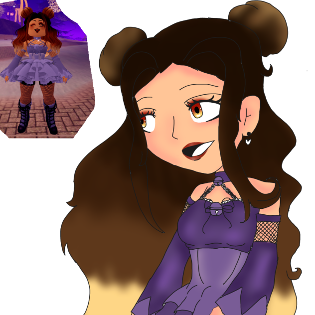 Drawing what I wear in royal high - ibisPaint