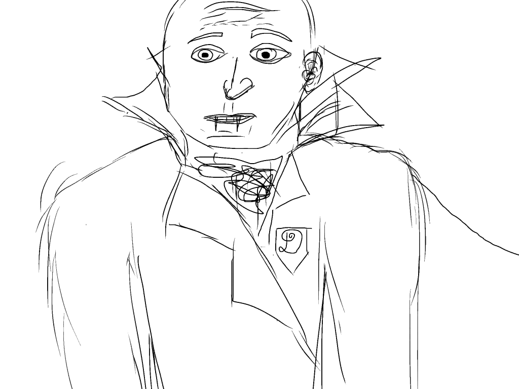 Vampire Doodle - ibisPaint