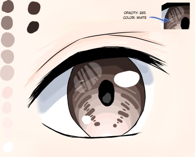 How I Colour Eyes 2 - ibisPaint