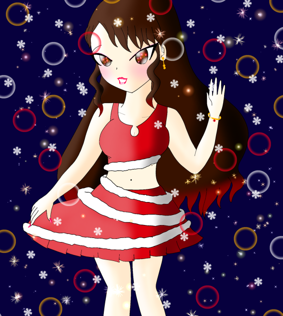 Christmas Rebecca - ibisPaint