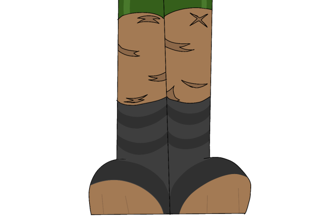 scarred legs - ibisPaint
