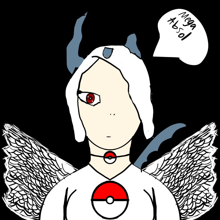 female human mega absol - ibisPaint