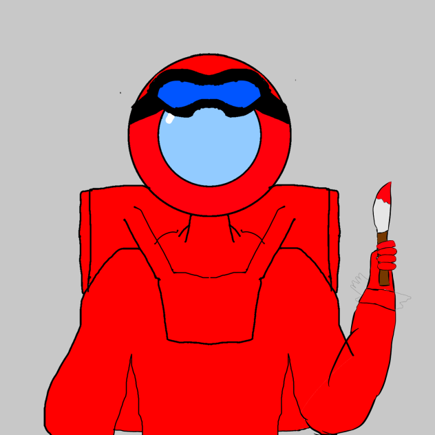 Among us (Red) - ibisPaint