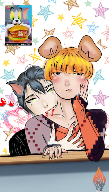 Tom & Jerry - ibisPaint