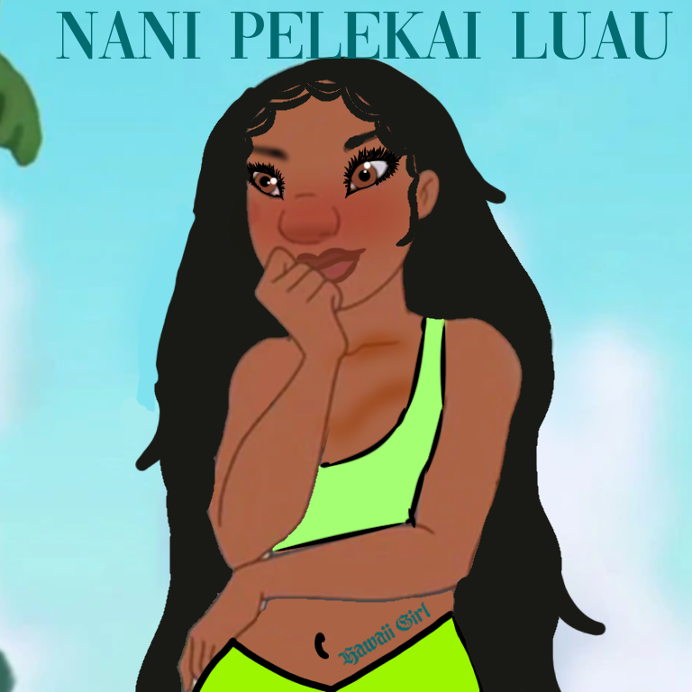Re-Draw of Nani From Lilo and Stich!! - ibisPaint