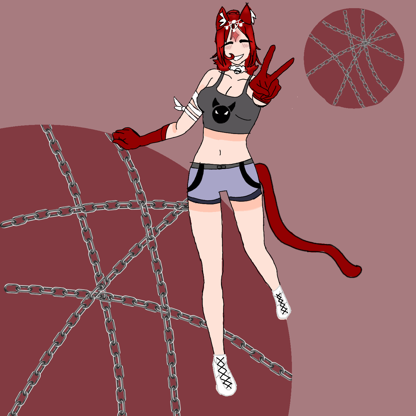 Gacha tik tok art challenge - ibisPaint