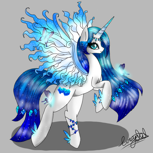 My mlp oc Princess Crystal Water - ibisPaint