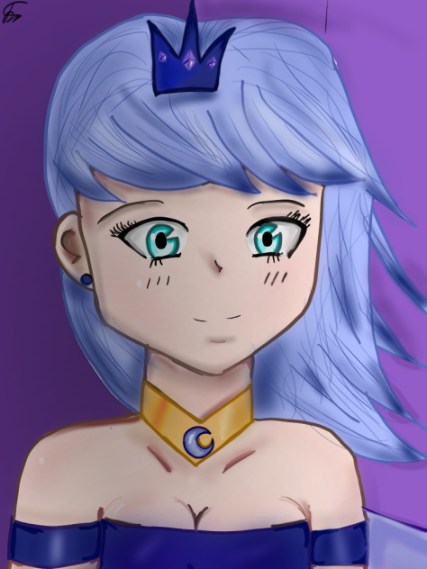 Princess Luna (Human) - ibisPaint