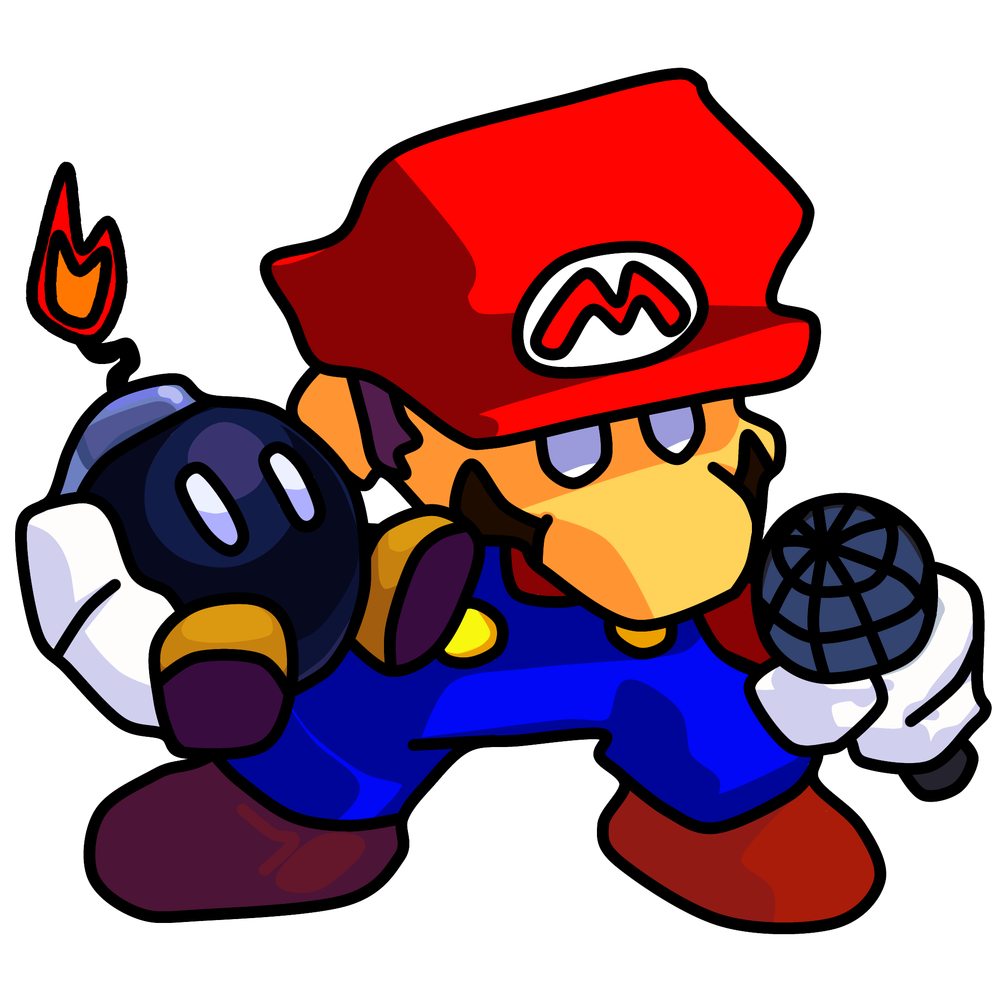 Mario64 in FNF - ibisPaint