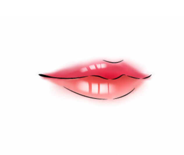 korean lips or anime lips - ibisPaint