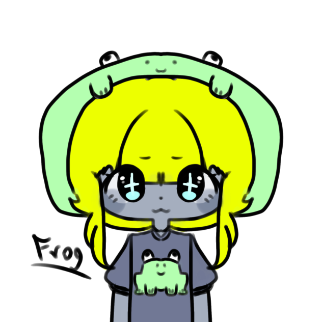 Frog ( oc ) - ibisPaint