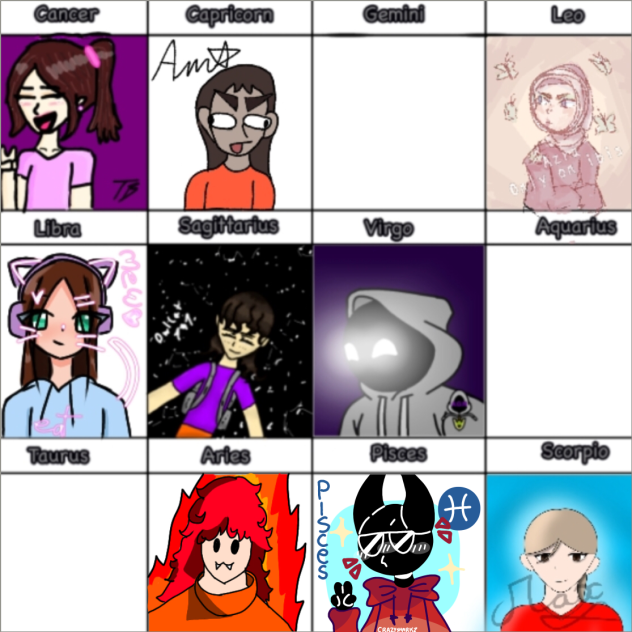 Zodiac sign collab B) - ibisPaint