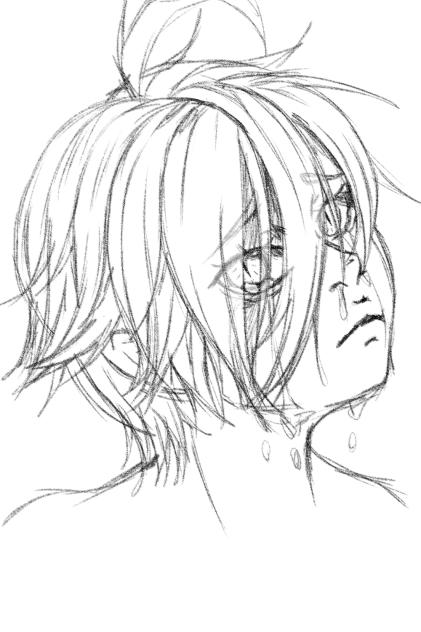 「Sorrow」 - Practice 22 - ibisPaint