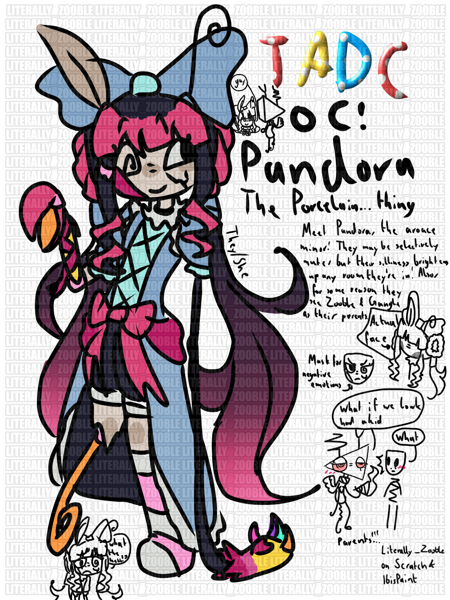 Tadc oc, Pandora!!1!!11 - ibisPaint