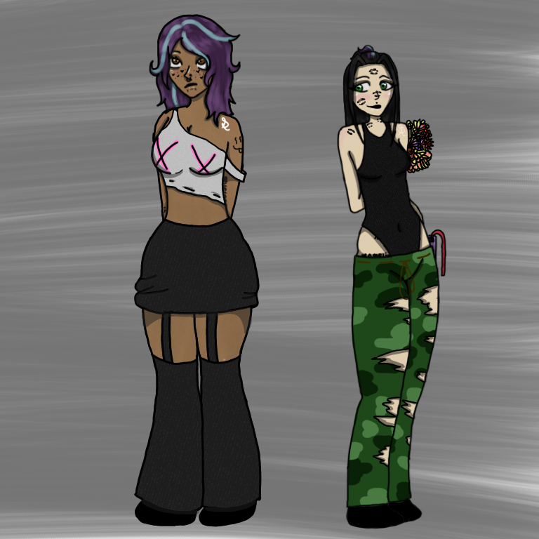 Lesbian lovers - ibisPaint