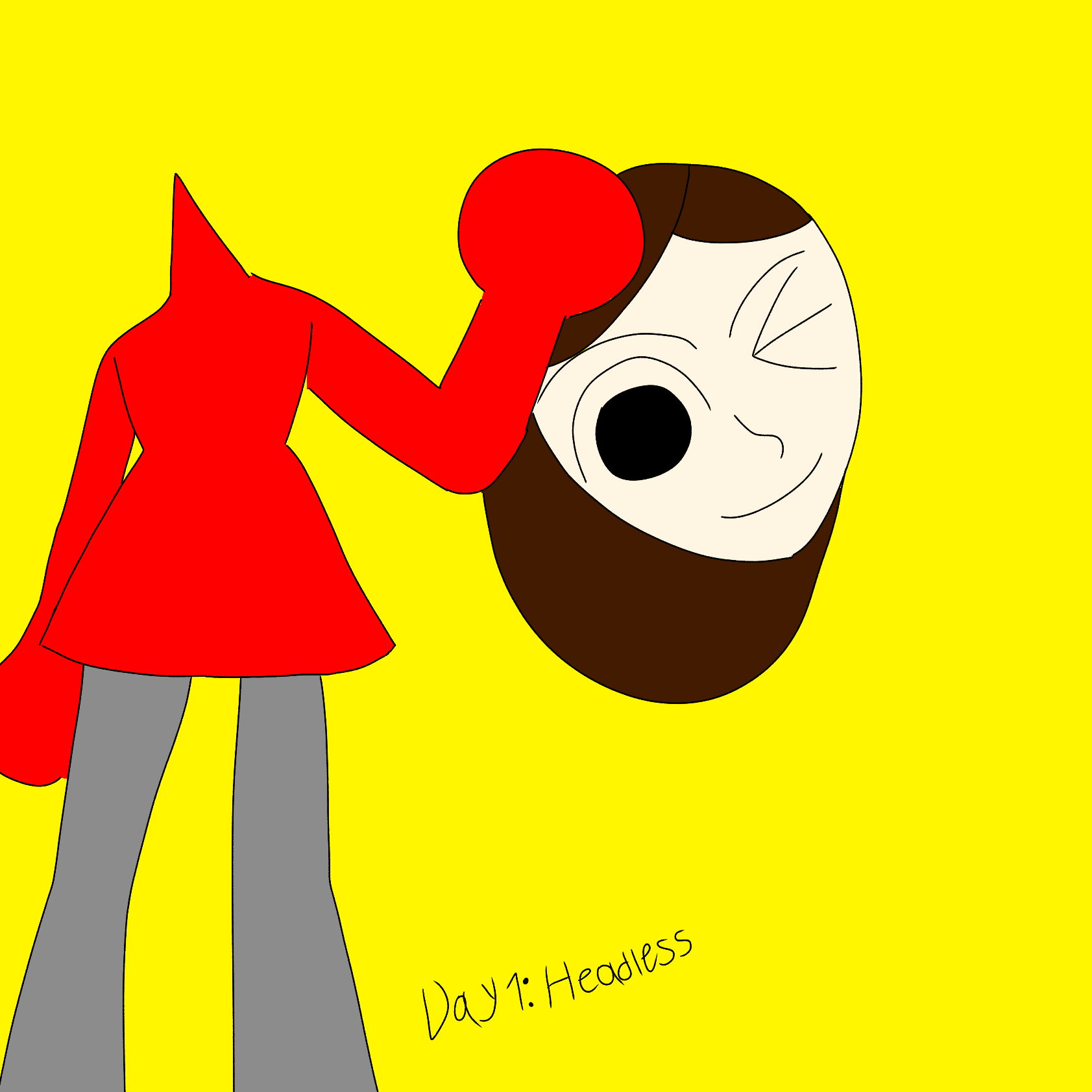 Goretober day 1 Headless - ibisPaint