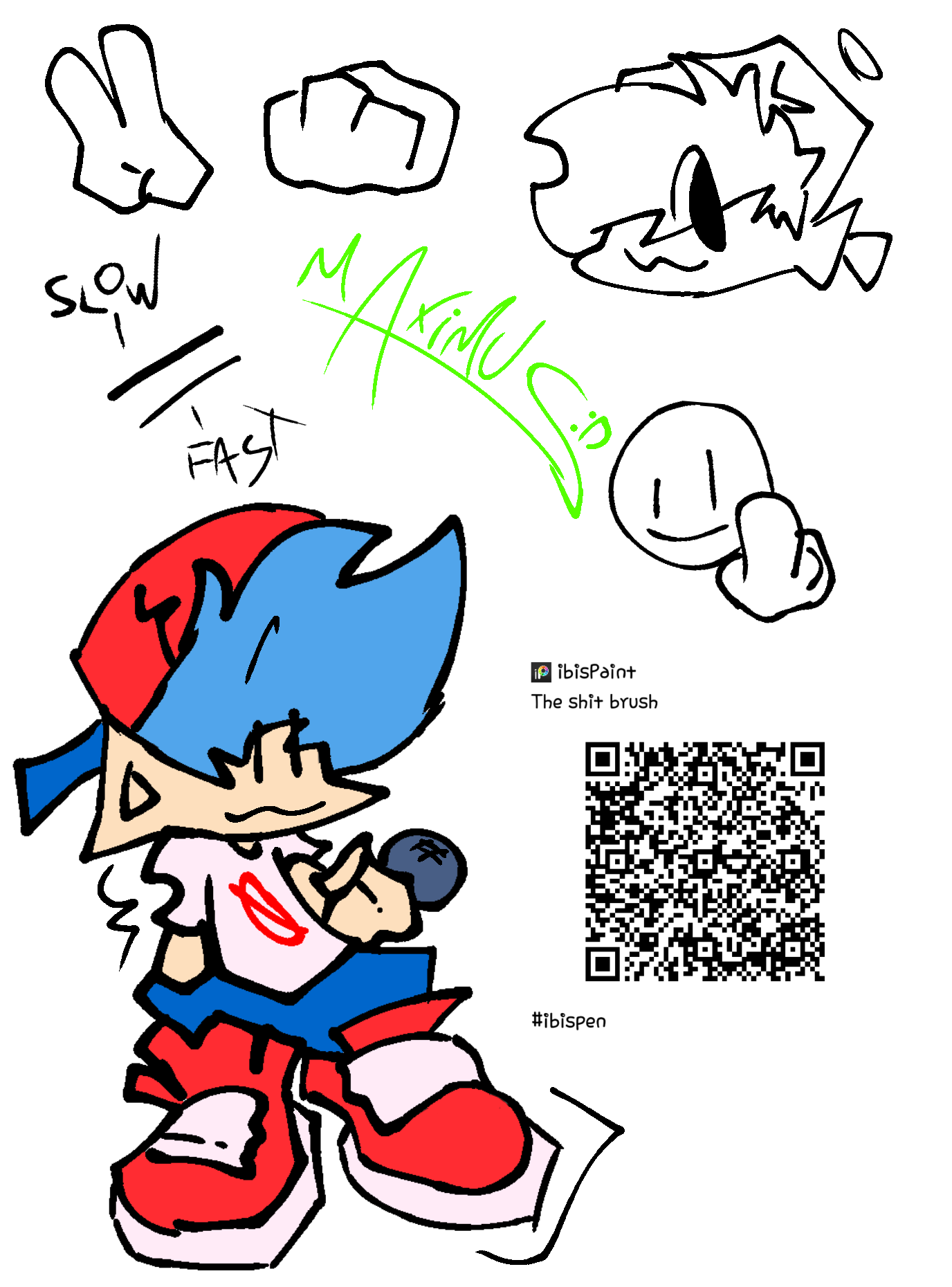 · gud brush for fnf · - ibisPaint