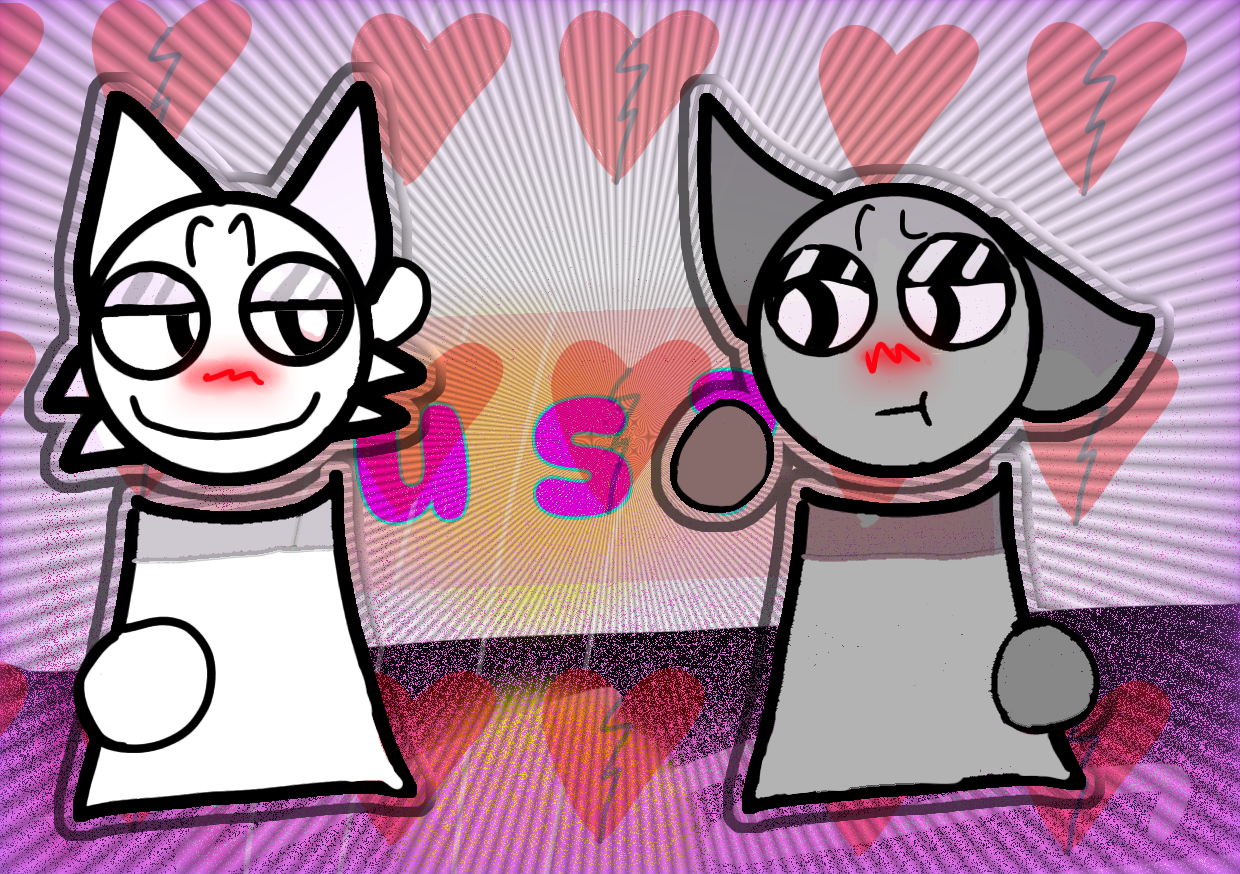 Gray X Wenda🤍🩶 - ibisPaint