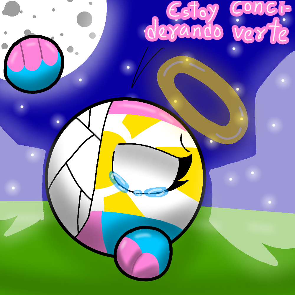 La mirada al cielo - ibisPaint