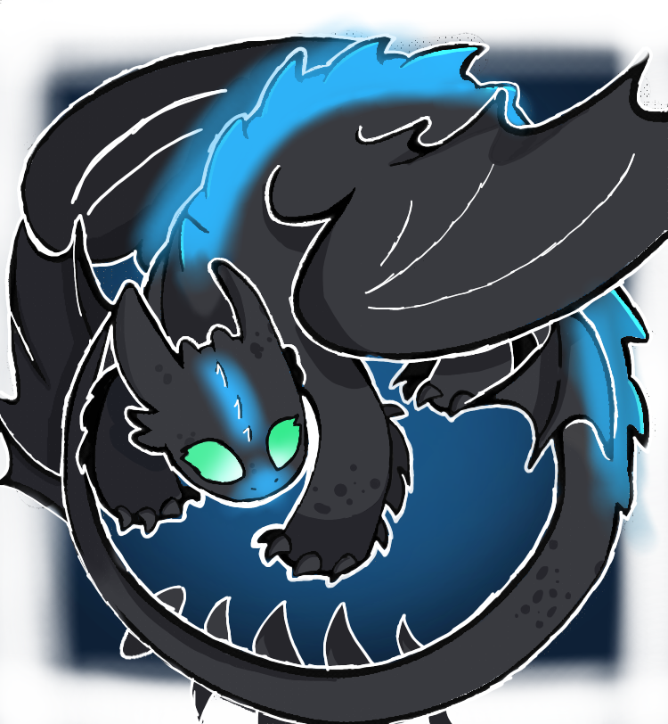 Toothless - ibisPaint