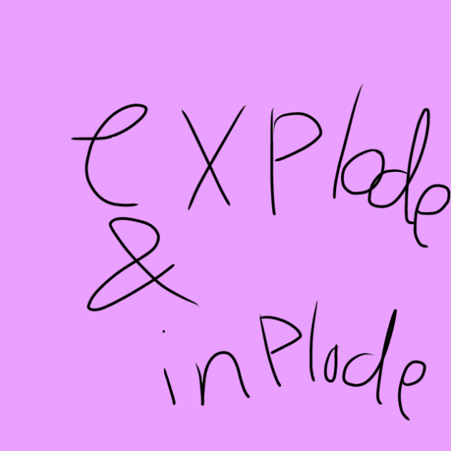 Explode & implode - ibisPaint