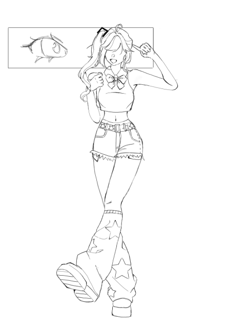 Miku in a different outfit - ibisPaint