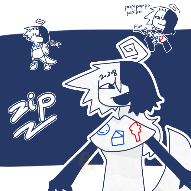 Silly Zip art - ibisPaint