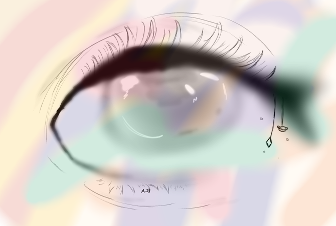 eye ball - ibisPaint