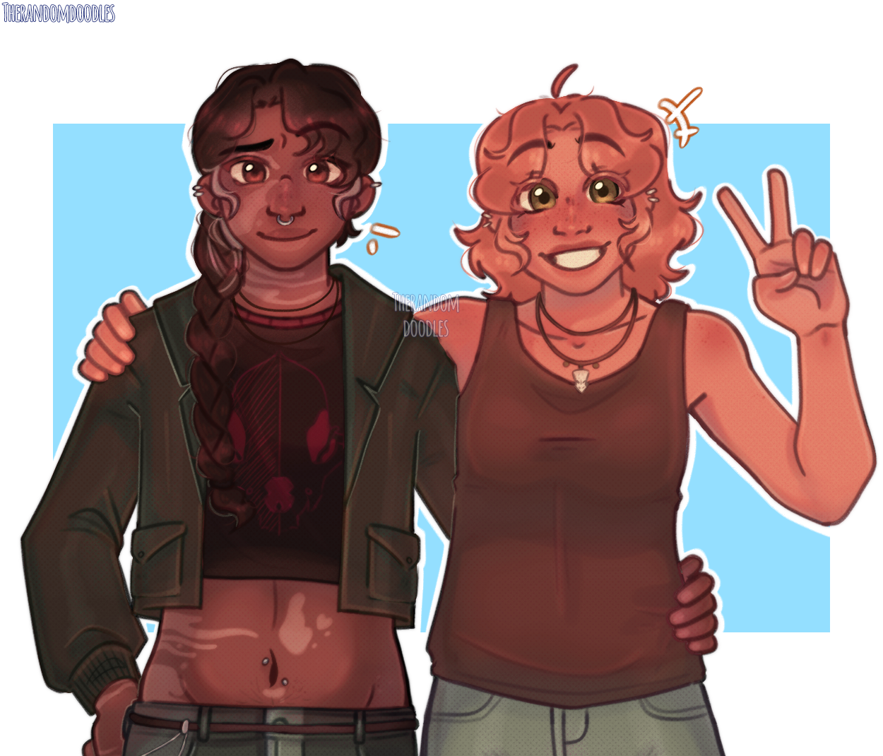 Thalia&Rana - ibisPaint