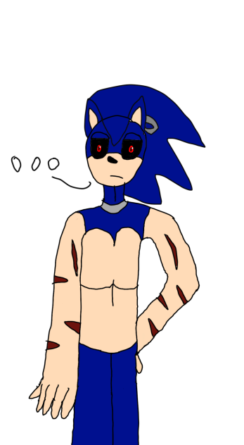 Sonic exe au speedpaint - ibisPaint
