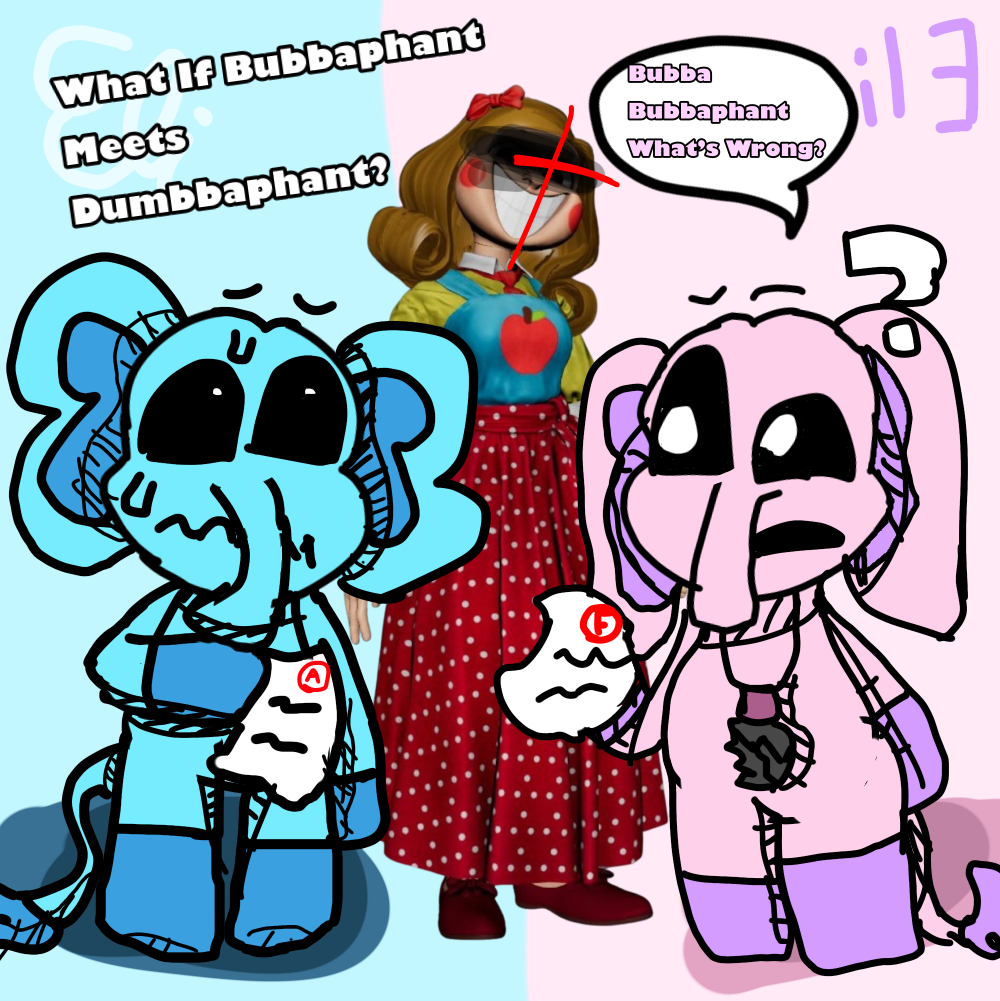 Frowning Critters Meet Smiling Critters - ibisPaint