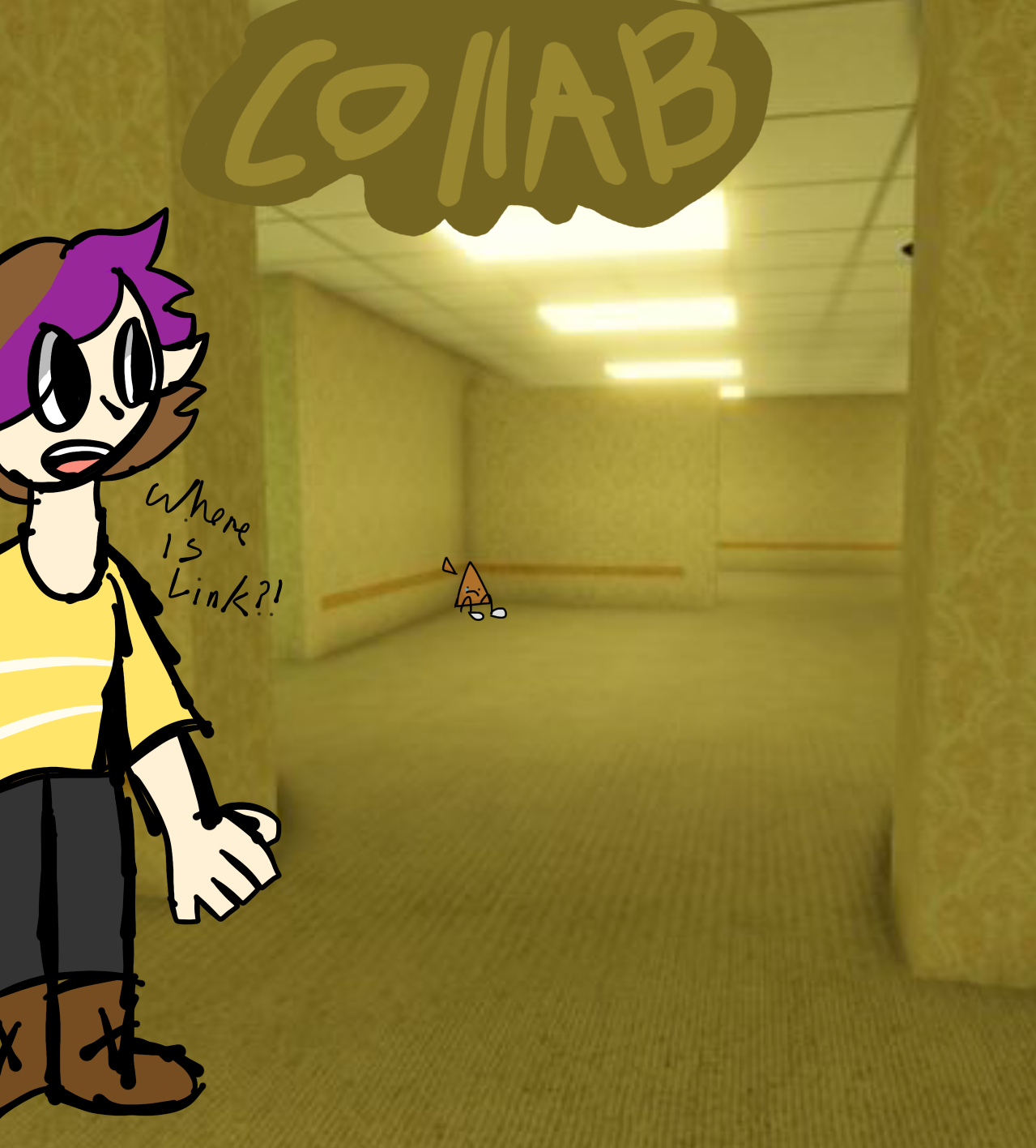 Backrooms collab - ibisPaint