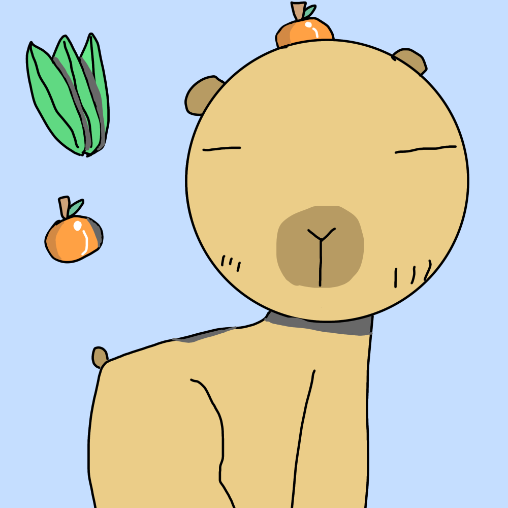 Capybara🍊🥬 - ibisPaint