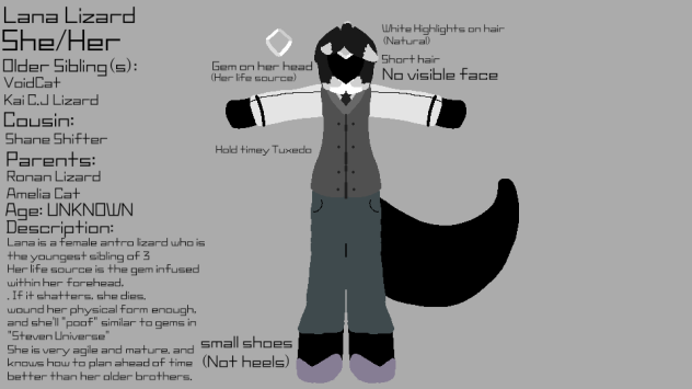 Lana Lizard Model - ibisPaint