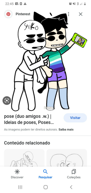 collab Friends eu e saiko - ibisPaint