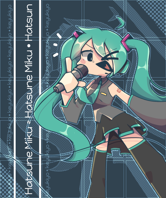 Hatsune Mikuu - ibisPaint